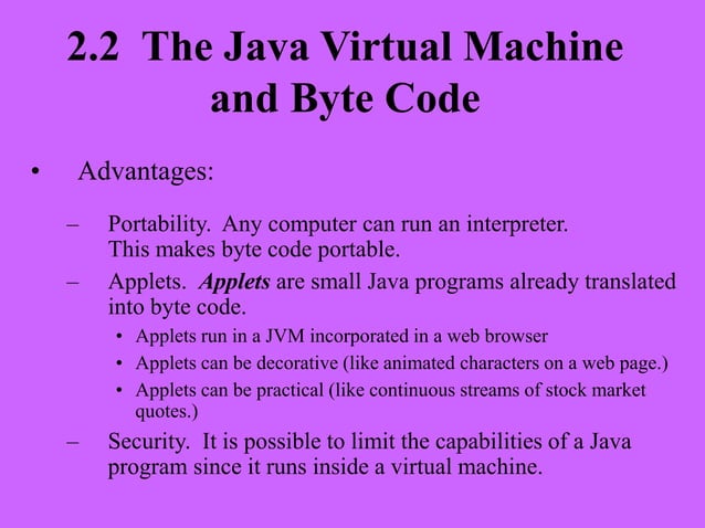 Java Chapter 2 Overview.ppt
