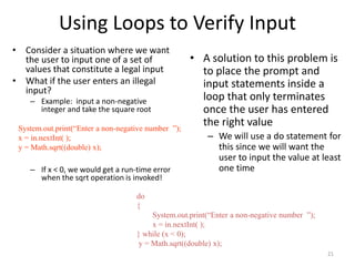 Java chapter 3 | PPTX
