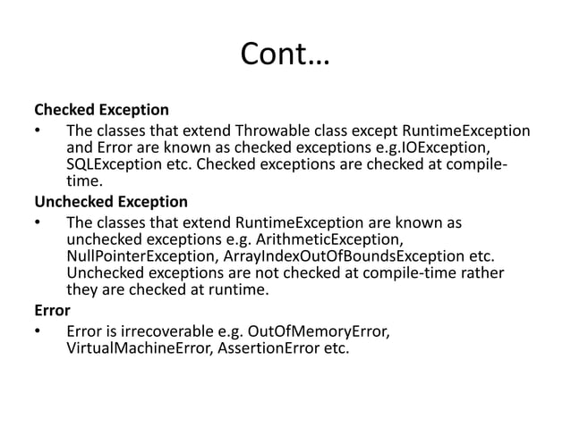 Java chapter 6 | PPT Java chapter 6 | PPT