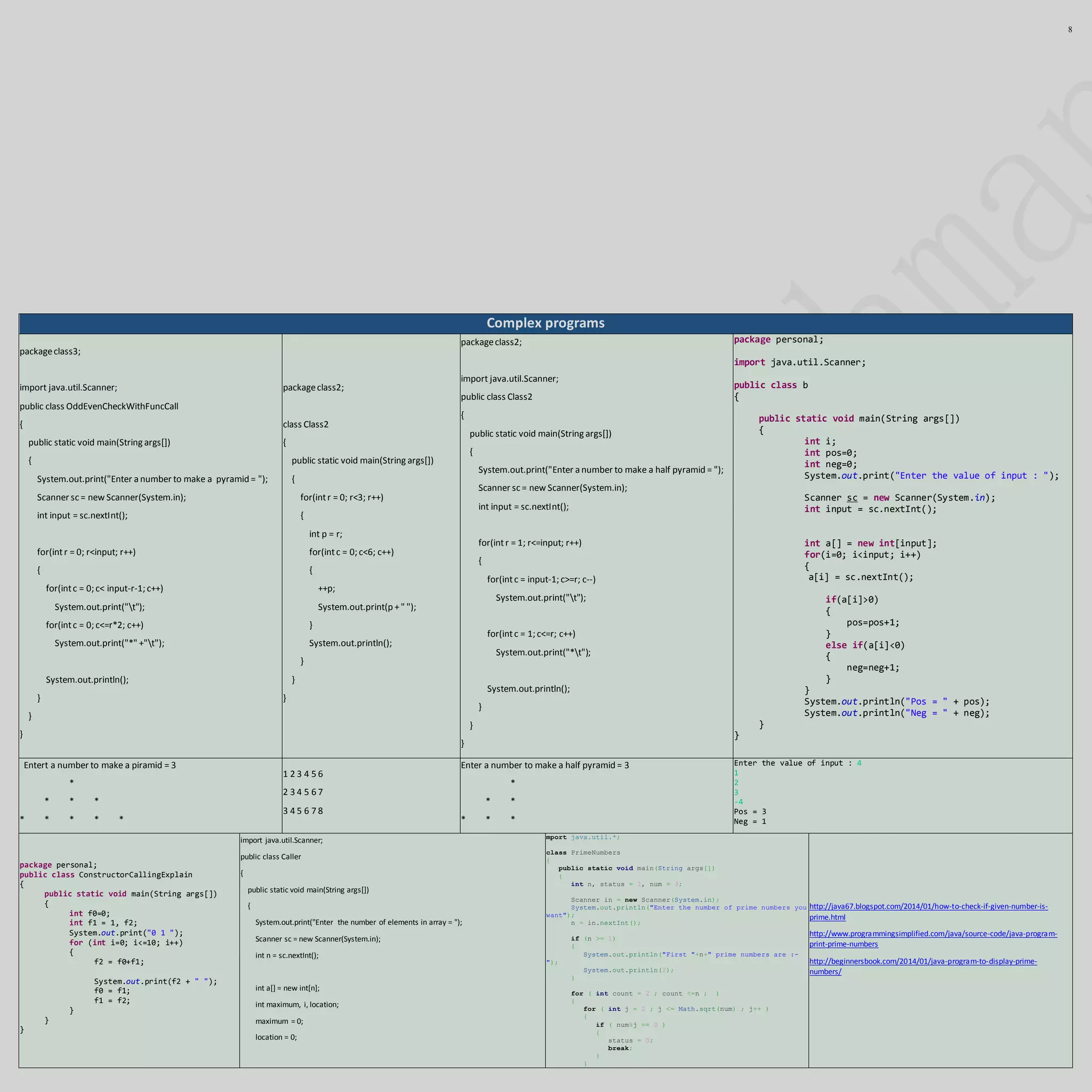Java cheat sheet | PDF | Free Download