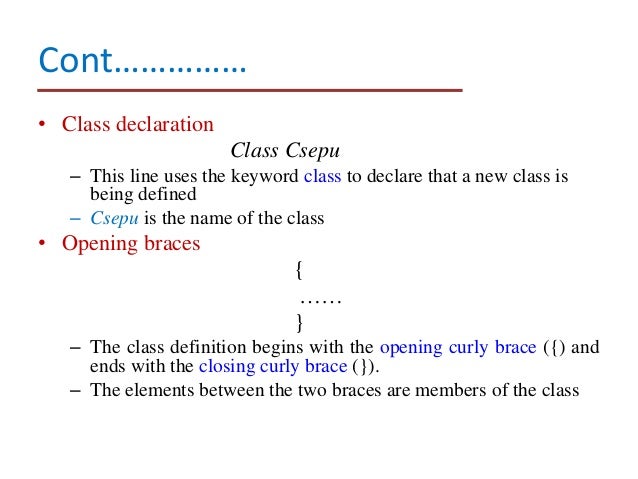 Java Class Object Method Introduction