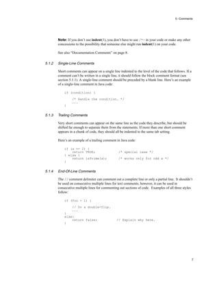 Java Coding Conventions | PDF