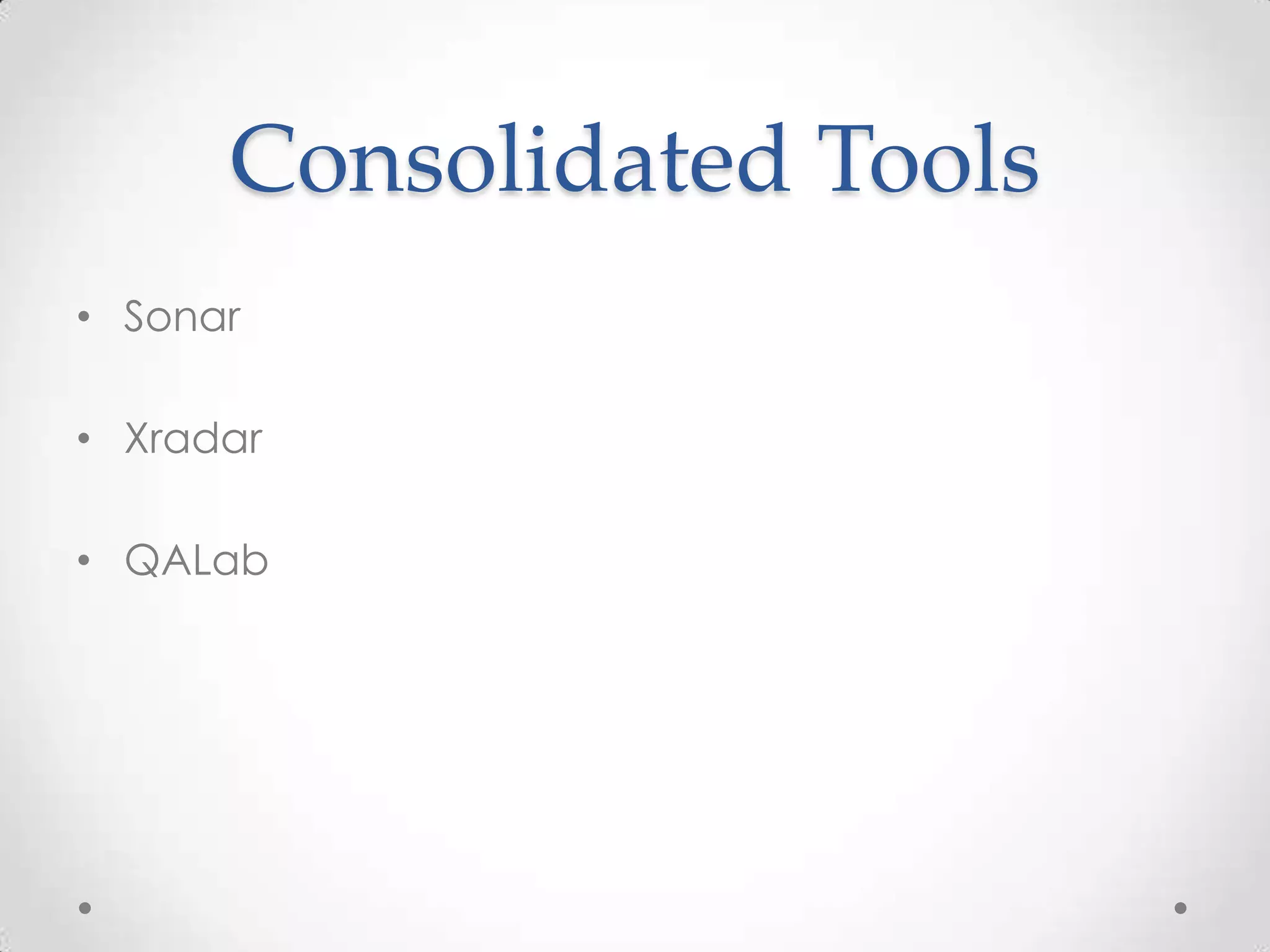 Java Code Quality Tools | PPT