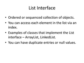 Java collections | PPT