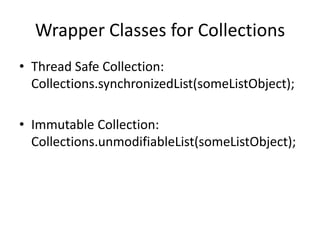 Java collections | PPT