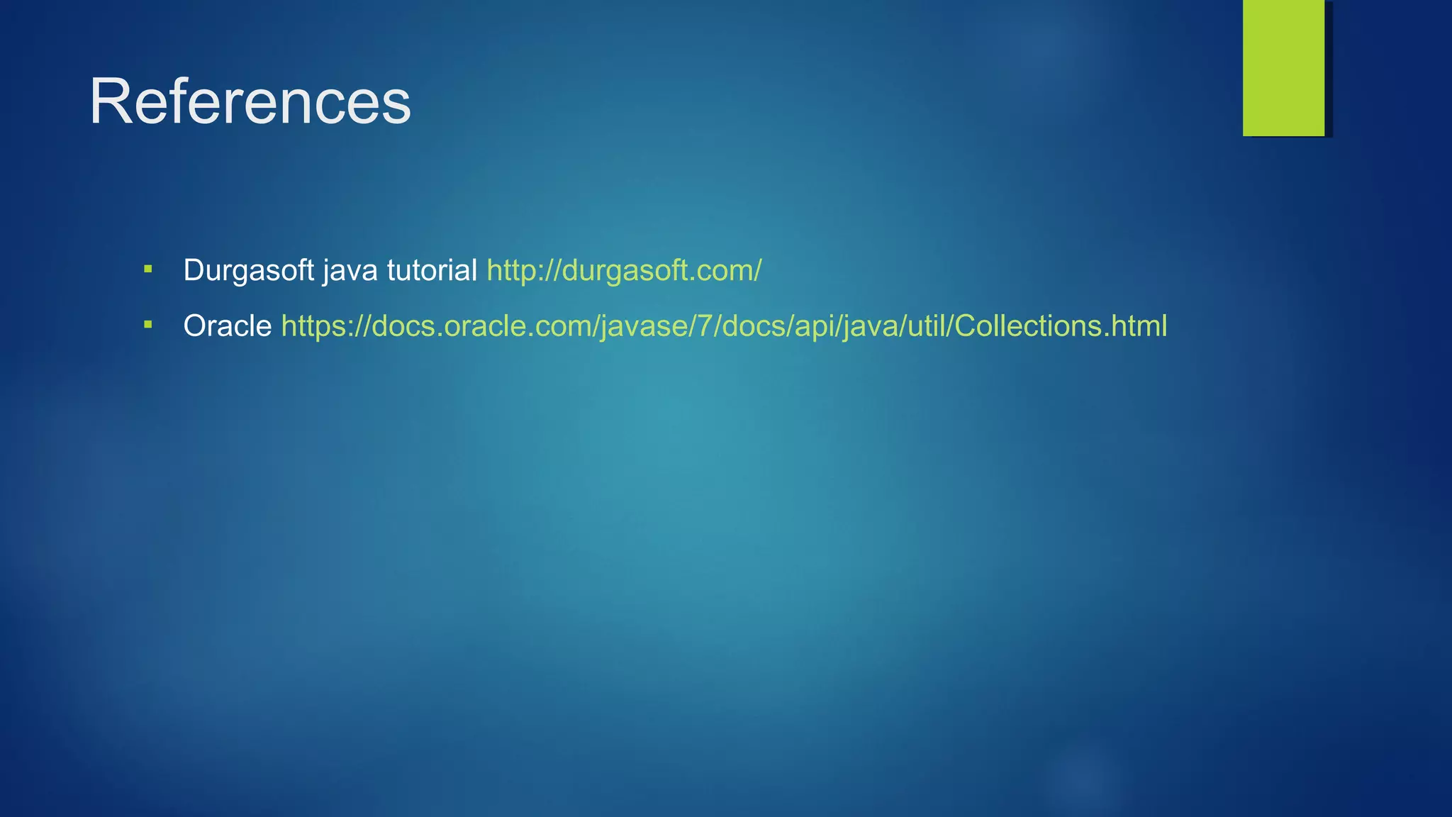 Java collections concept | PPT