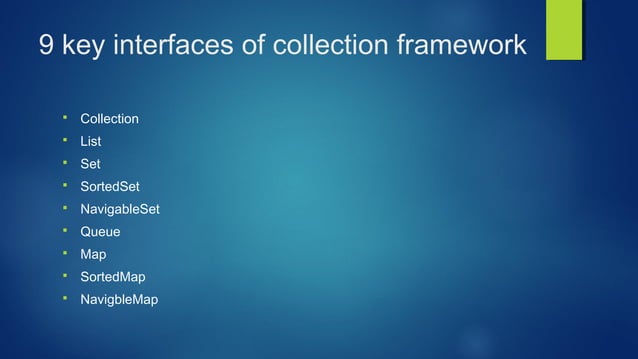 Java Collections Concept Ppt Databases Computer Software And Applications