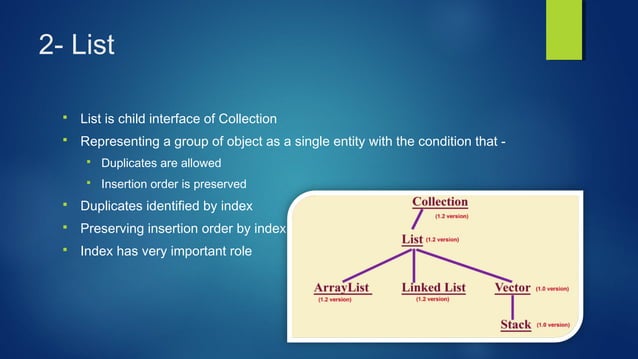Java collections concept | PPT | Databases | Computer Software and ...