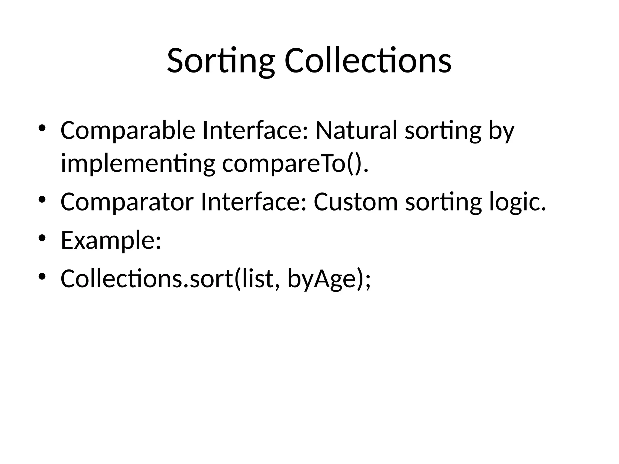 Javacollectionsframeworkpresentation 1pptx Programming