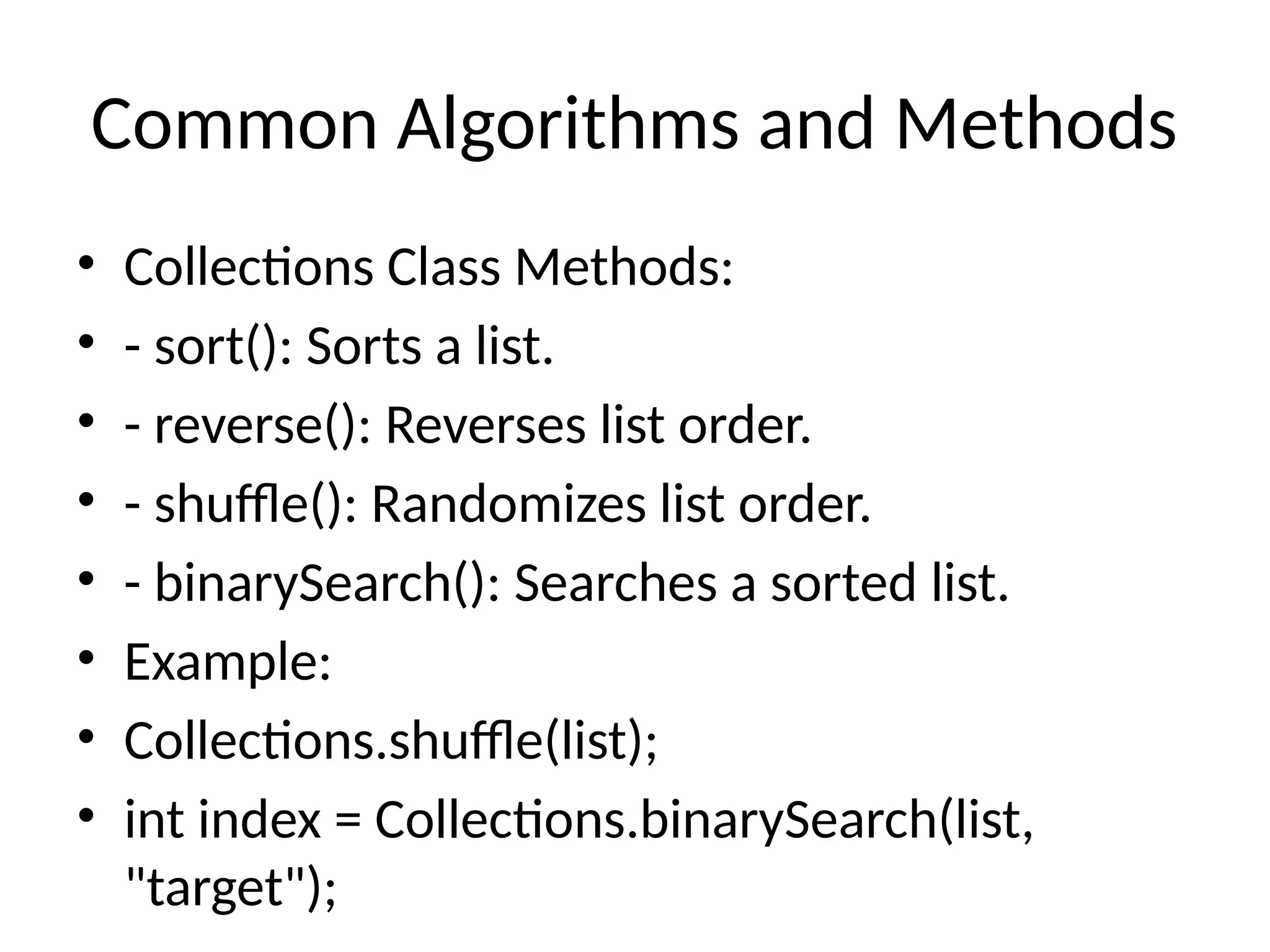 Java_Collections_Framework_Presentation (1).pptx | Programming Languages | Computing