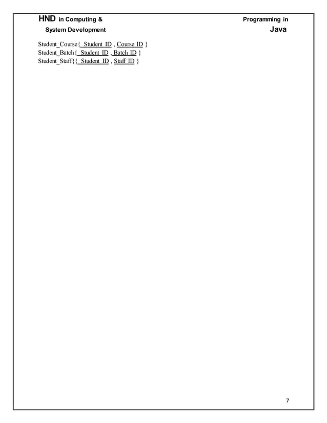 Java completed assignment | DOCX