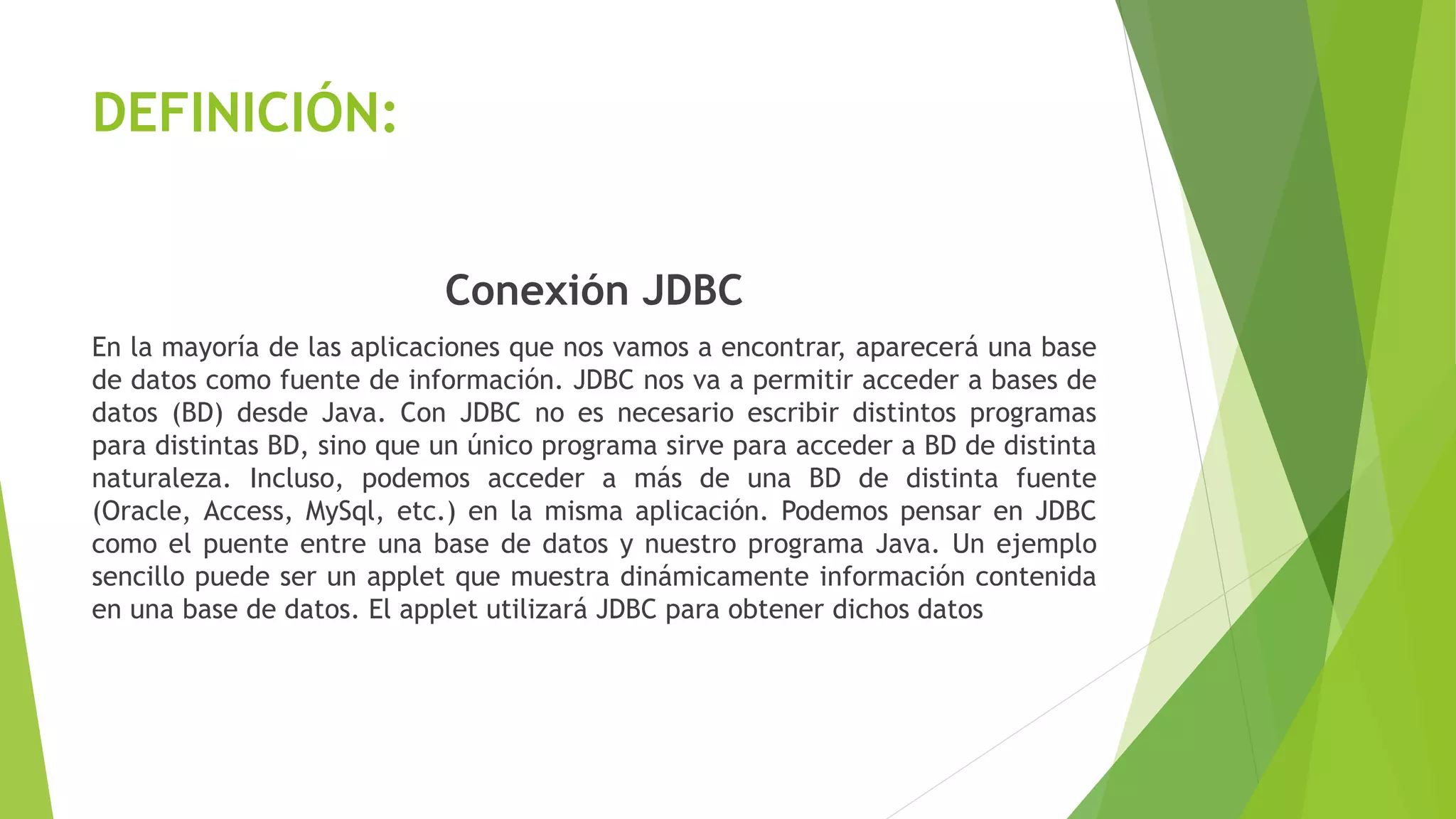 Java con Base de Datos | PPT