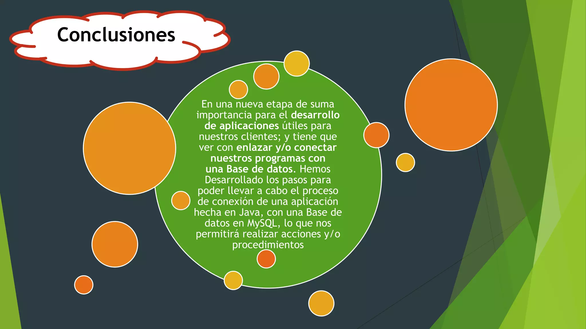 Java con base de datos | PPT