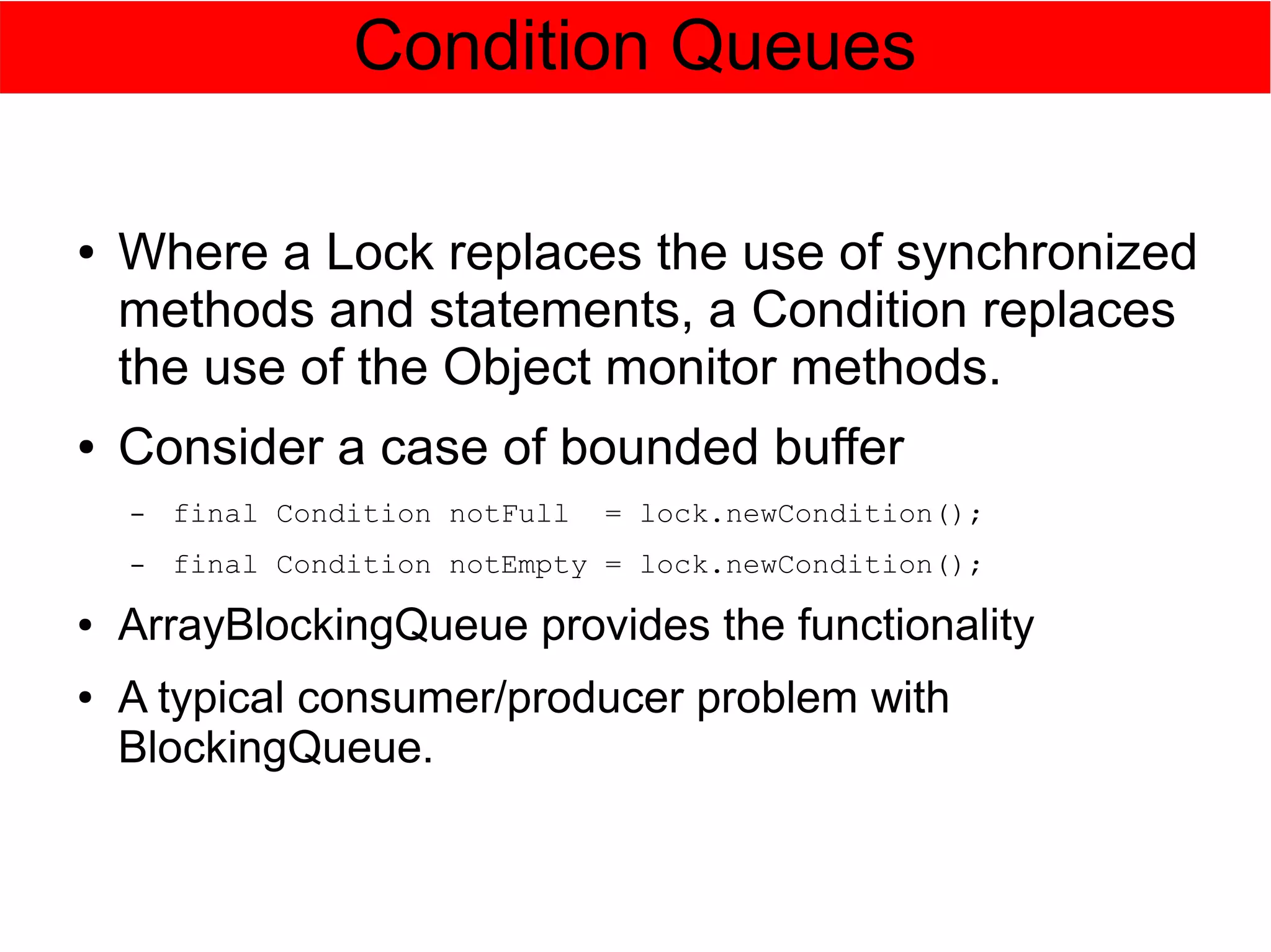 Java concurrency | PPT