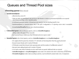 Java concurrency - Thread pools | PPTX | Operating Systems | Computer Software and Applications