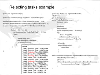 Java concurrency - Thread pools | PPTX | Operating Systems | Computer Software and Applications