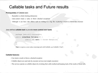 Java concurrency - Thread pools | PPTX | Operating Systems | Computer Software and Applications