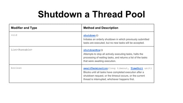 Java Concurrency and Asynchronous | PPT