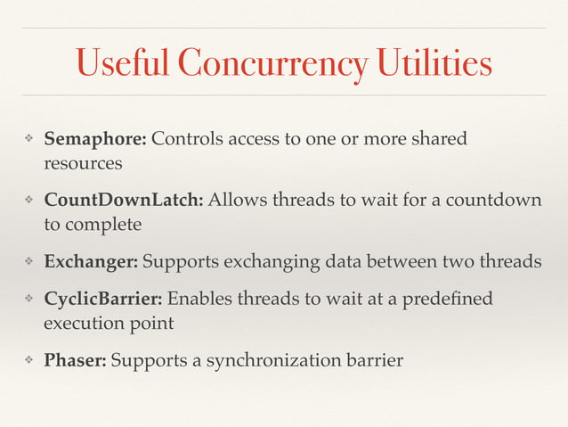 Java Concurrency by Example | PPT