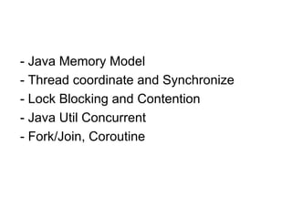 Java concurrency introduction | PPT