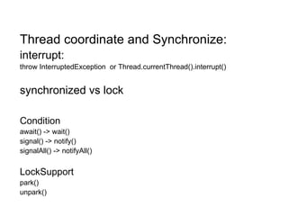 Java concurrency introduction | PPT