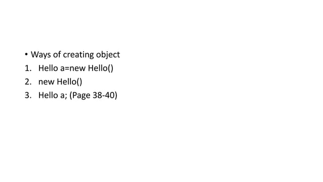 Java Core Pptx