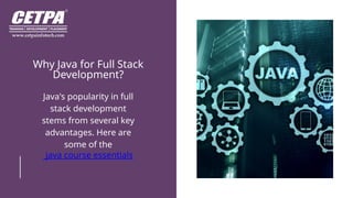 Java Course Essentials A Gateway to Full Stack Development.pptx