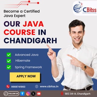 Best Java Course in Chandigarh | CBitss | PDF
