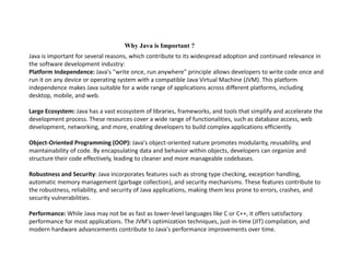 Java Course training in Hamirpur Himachal Pradesh | PPT