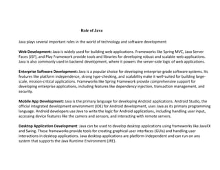 Java Course training in Hamirpur Himachal Pradesh | PPT