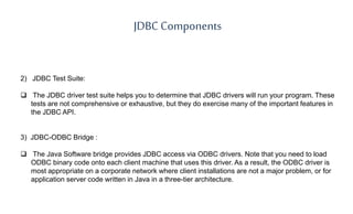 Java database connectivity with MySql | PPTX