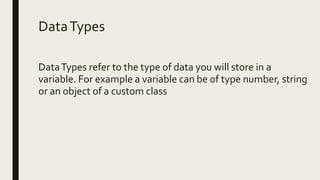 Java data types | PPTX