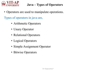 Java data types | PPT