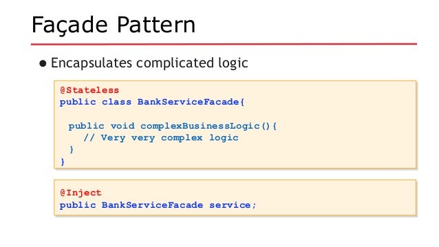 Java Ee Revisits Design Patterns