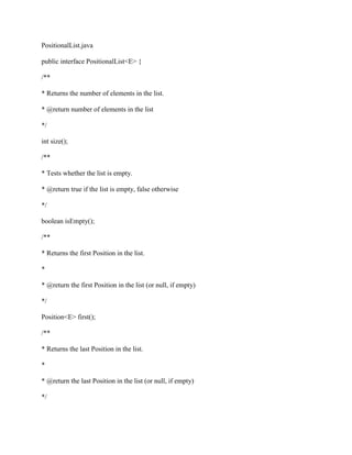 JAVA Demonstrate the use of your APL in a PartB_Driver class by doing.docx