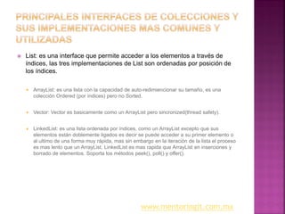 colecciones en java | PDF
