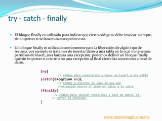excepciones en java | PDF