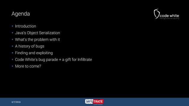 Java Deserialization Vulnerabilities - The Forgotten Bug Class | PDF ...