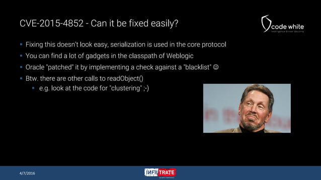 Java Deserialization Vulnerabilities - The Forgotten Bug Class | PDF | Web Development | Internet