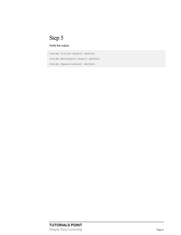 Java Design Pattern Tutorial Pdf