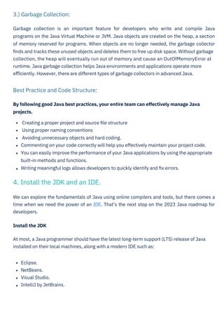 Java Developer Roadmap PDF By ScholarHat | PDF