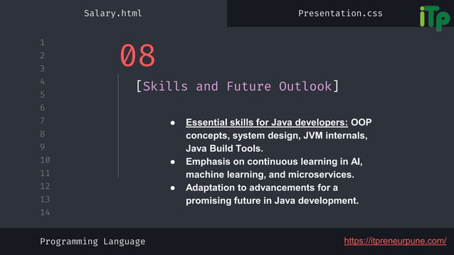 Java Developer Salary in India.pptx