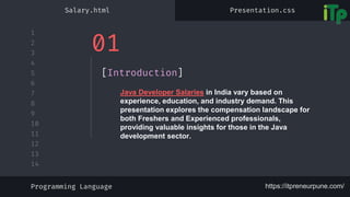Java Developer Salary in India.pptx