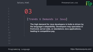 Java Developer Salary in India.pptx