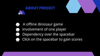 Java dino game | PDF