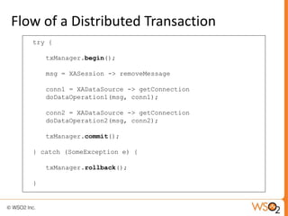 Java Distributed Transactions | PPT