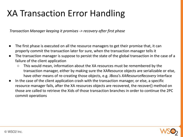 Java Distributed Transactions | PPT