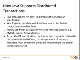 Java Distributed Transactions | PPT