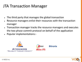 Java Distributed Transactions | PPT