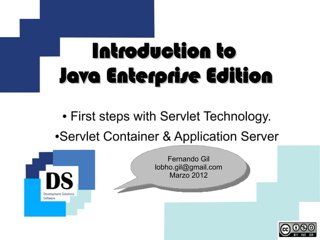 Java EE 01-Servlets and Containers | PPT